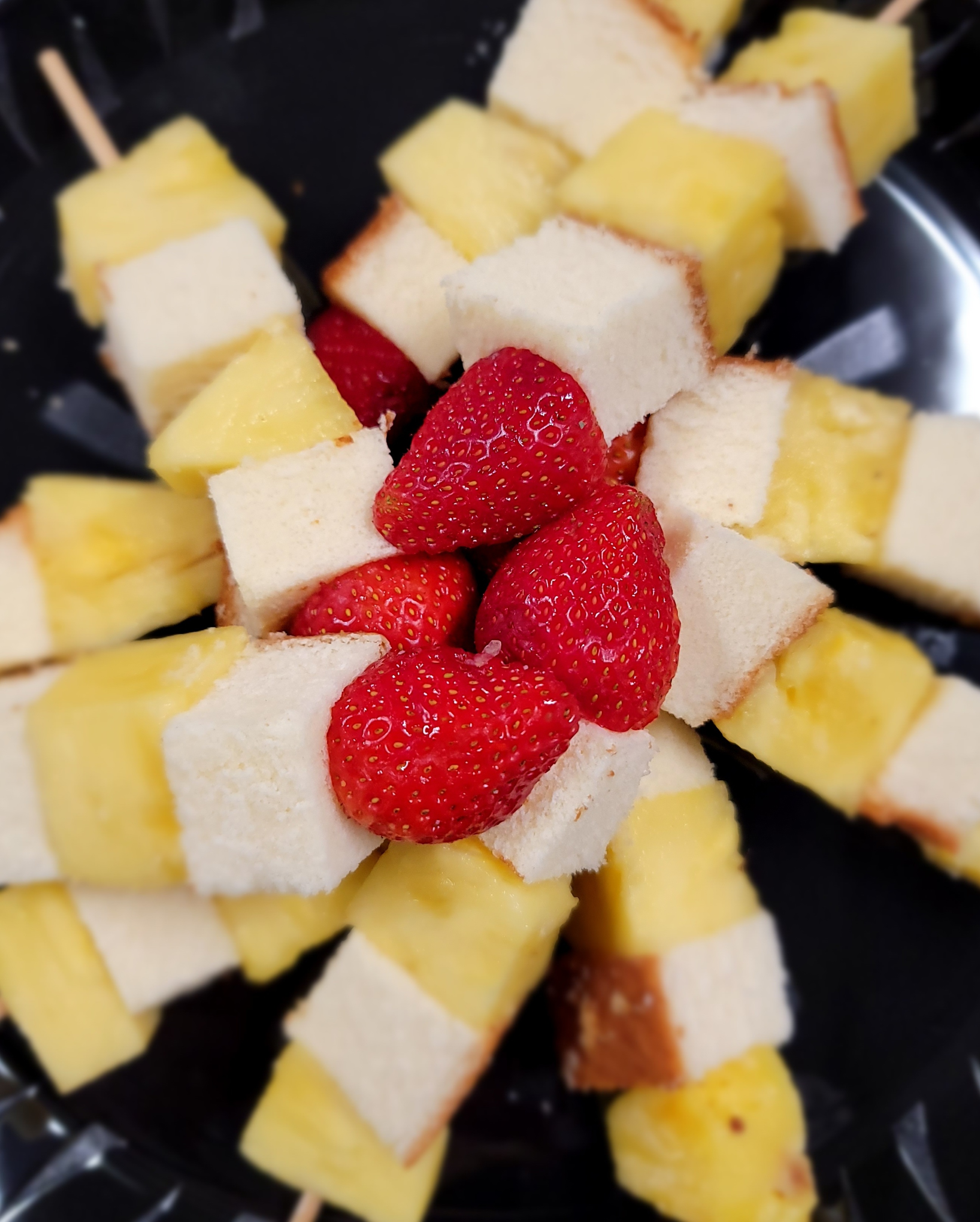 Pound Cake Skewers