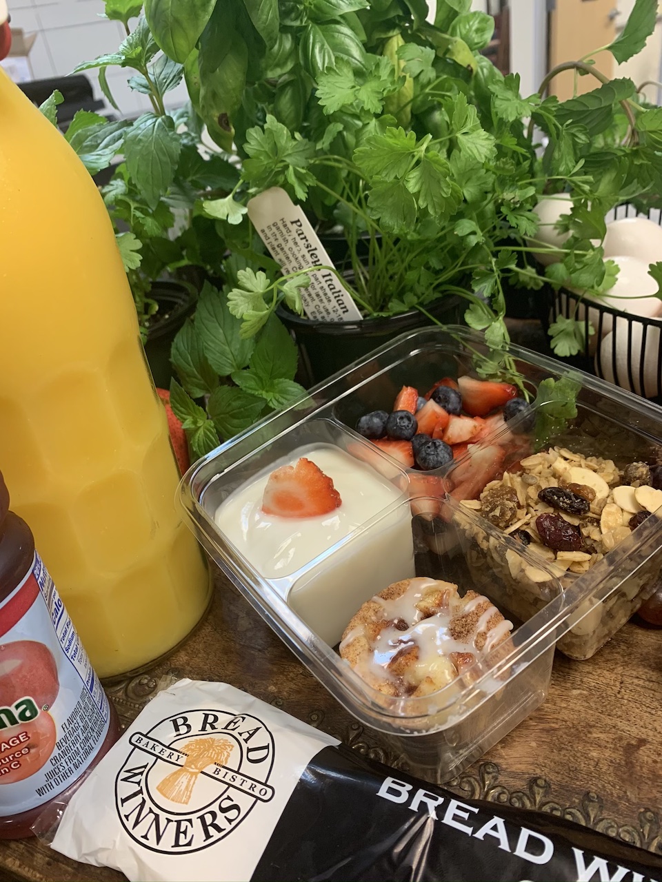 Yogurt Breakfast Box