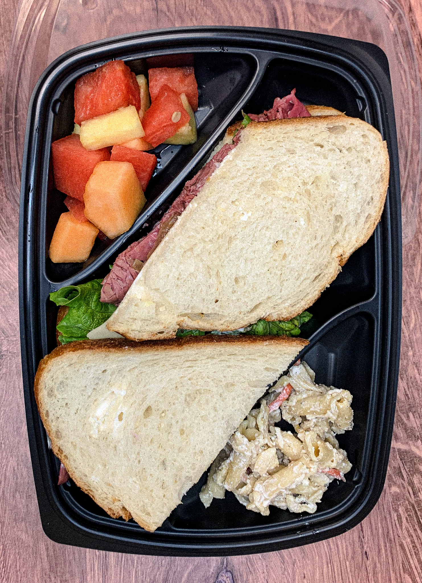 Roast Beef Sandwich Lunch Box