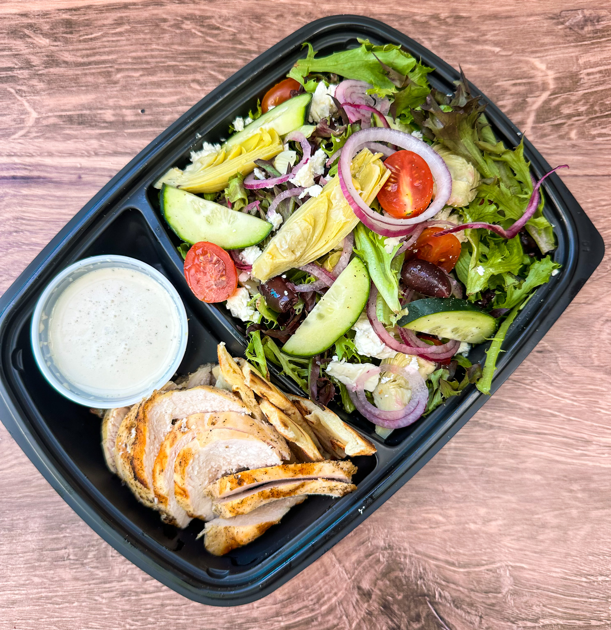 Greek Salad Salad Lunch Box