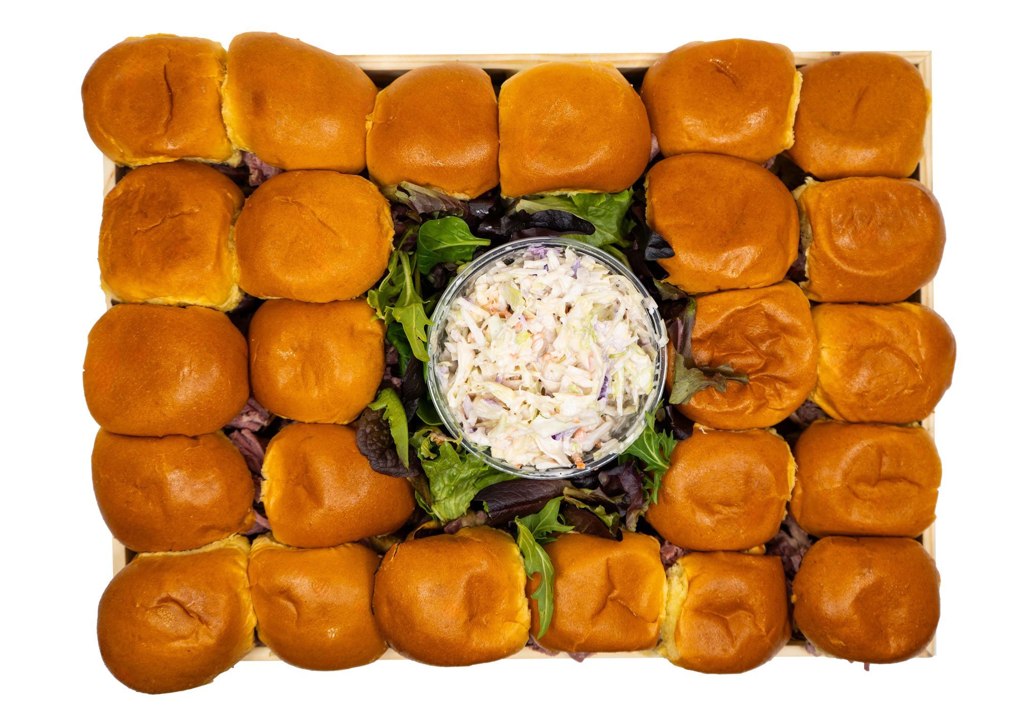 Corned Beef & Cabbage Sliders Board