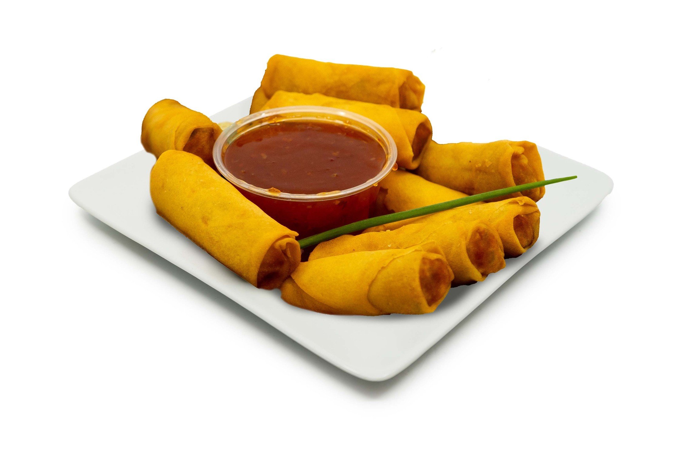 Vegetable Spring Rolls with Sweet Chile Sauce by the dozen