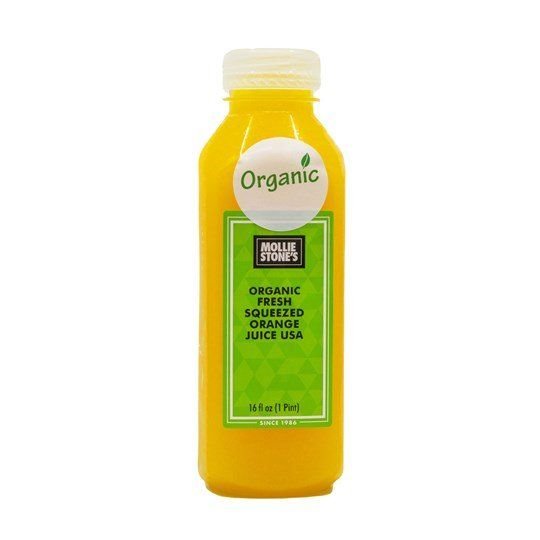 Organic Fresh Squeezed Orange Juice - 16oz