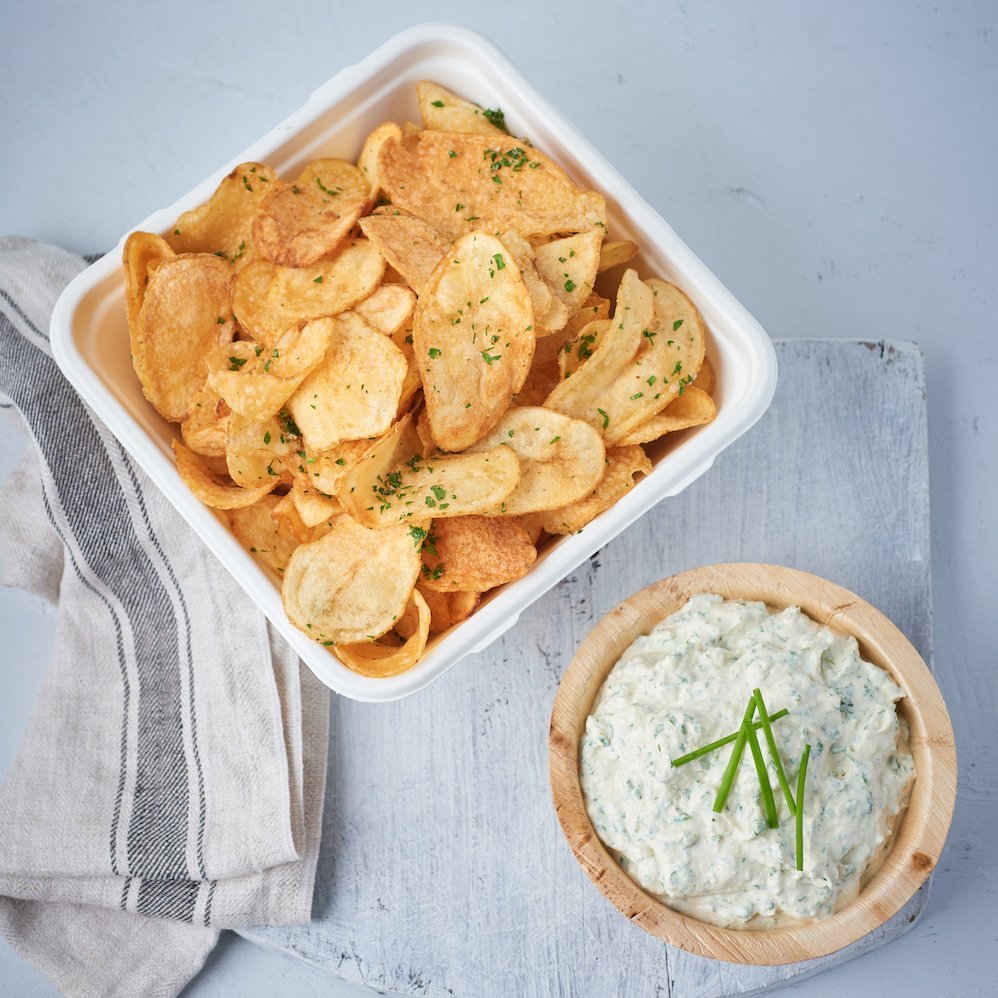 Platter, Potato Chips and Dips (Small)