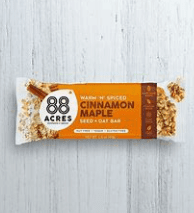 Individual Snacks, 88 Acres, Cinnamon Maple Seed Bar