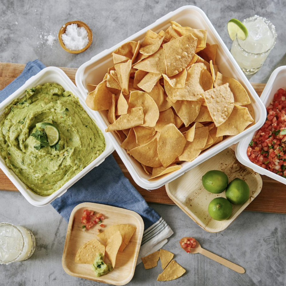 Platter, Chips, Guacamole and Salsa (Large)
