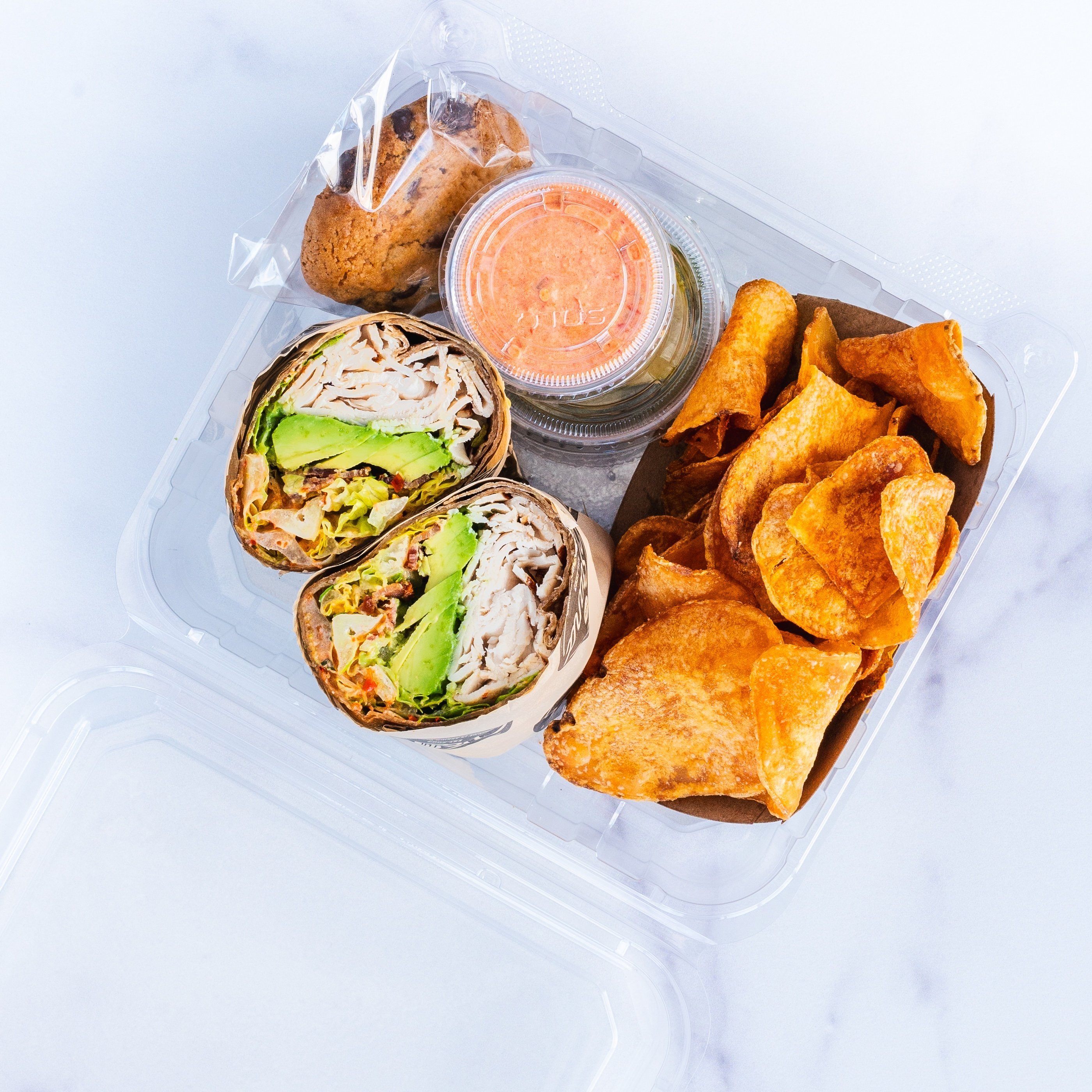 Grand Stand Turkey Wrap Boxed Meal