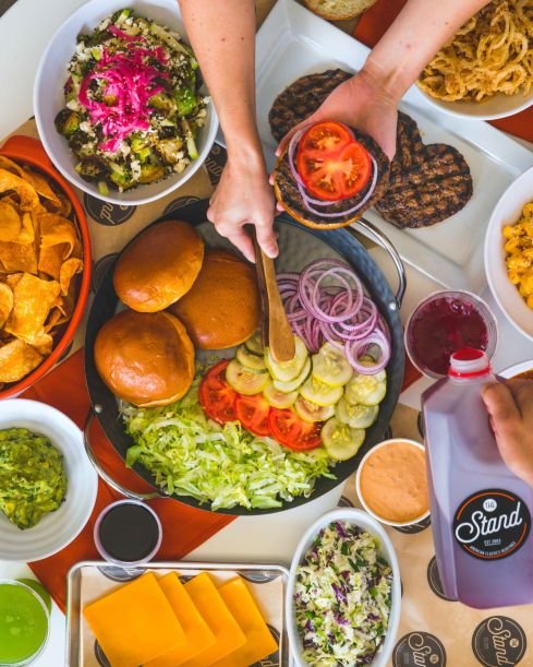 Build Your Own Burger Bar